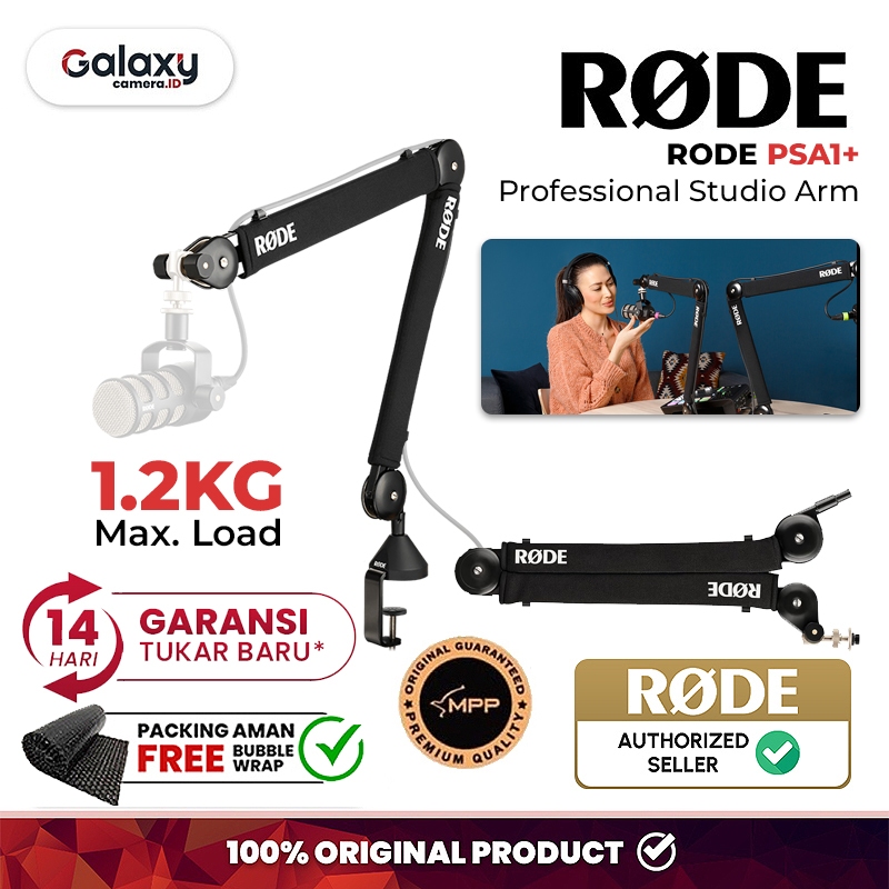 Jual Rode PSA1+ Rode PSA1 Plus Boom Arm Broadcast Stand Microphone ...