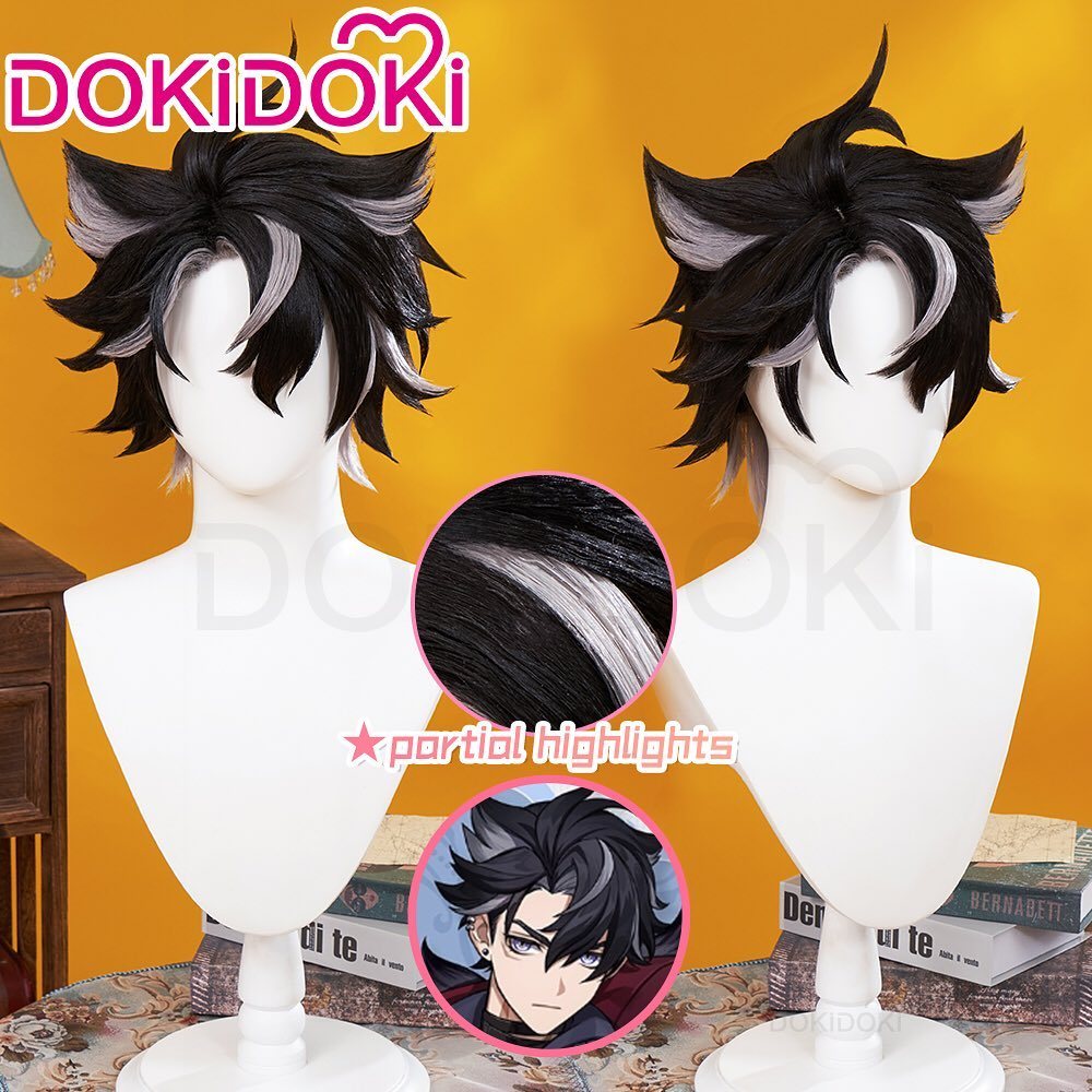 Jual [READY-JKT] Doki Doki- Wriothesley wig - Wig Genshin Impact ...