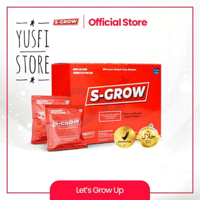 Jual Sgrow 1 Box S Grow Peninggi Badan Alami BPOM Asli ORIGINAL 100% ...
