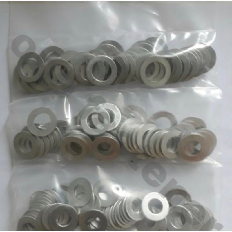 Jual ring alumunium / ring baut tap oli m10 m12 m14 m8 | Shopee Indonesia