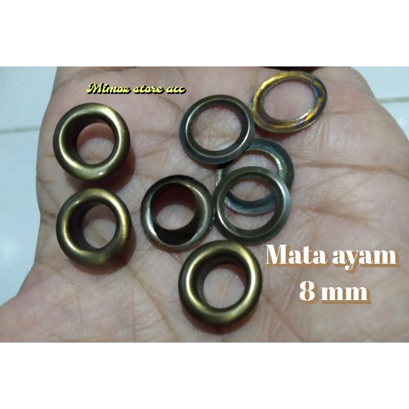 Jual MATA AYAM 8 MM @ 144 PCS | Shopee Indonesia