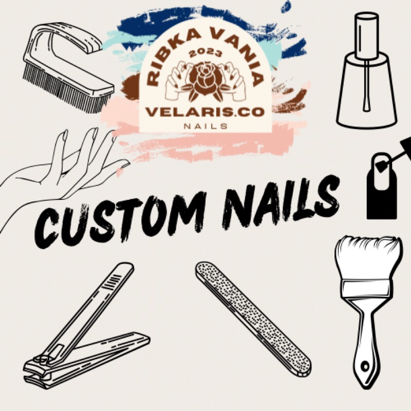 Jual Custom Nails for @fey | Shopee Indonesia