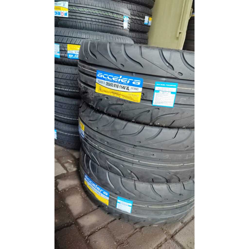 Jual Ban Mobil Semi Slick Accelera Ukuran 265 60 R18 Pajero Fortuner ...