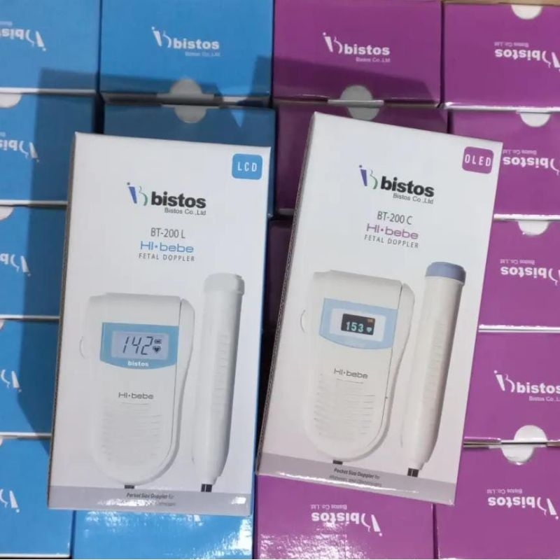 Jual Fetal Doppler Hi Bebe Bistos BT200LCD Dopler BT200 BT 200 LCD OLED Alat Ukur DJJ Detak ...