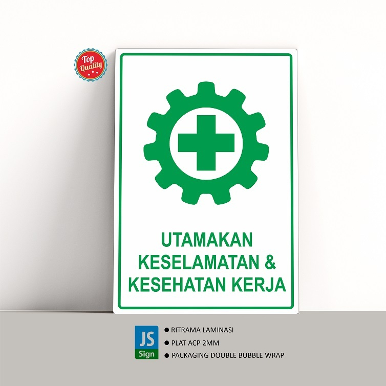 Jual SAFETY SIGN K3 - LOGO K3 PLAT 2mm | Shopee Indonesia