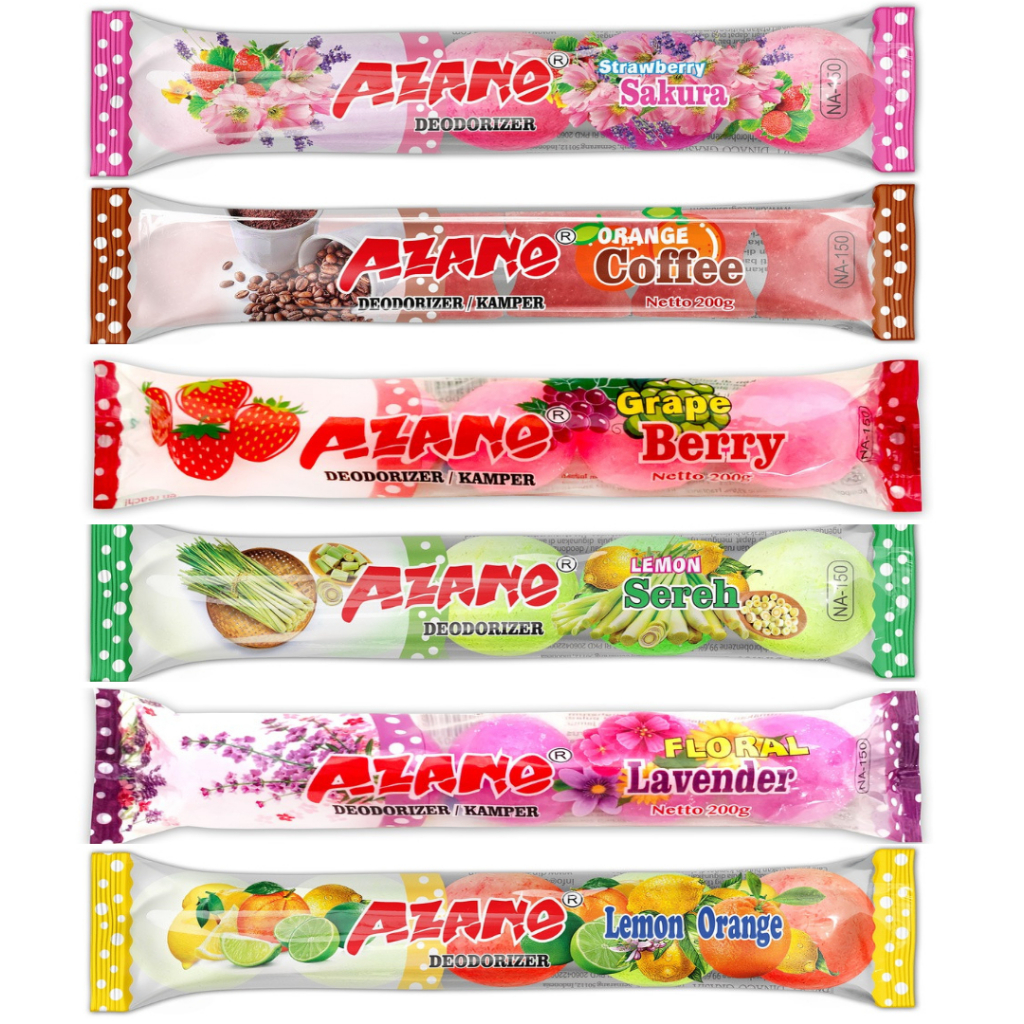 Jual Azano Kamper Ball Toilet 200g | Shopee Indonesia