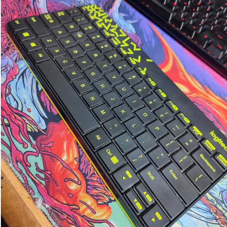 Jual Logitech MK240 K240 Nano Wireless Combo Mouse Keyboard - Hitam ...