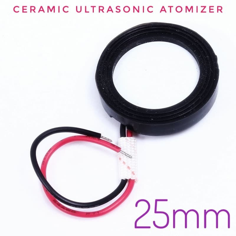 Jual Ceramic Ultrasonic Atomizer Humidifier 25mm Mesin Kabut Asap Mist ...
