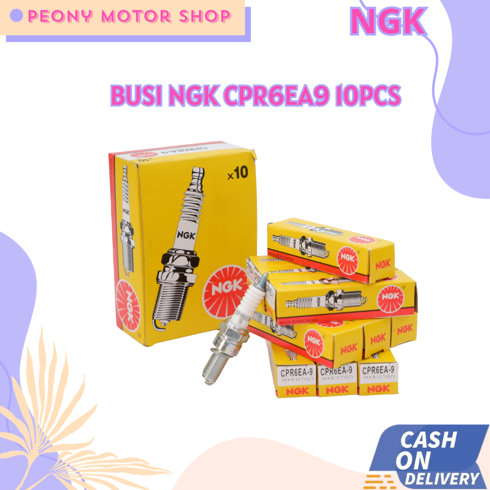 Jual Busi honda beat - Busi NGK CPR6EA9 ISI 10 PCS | Shopee Indonesia