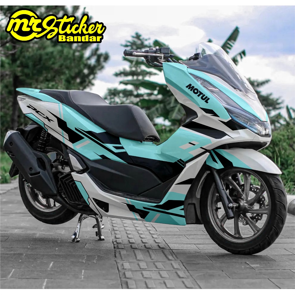 Jual Decal PCX Full Body Stiker PCX Full Body Full Blok Dekal PCX 150 ...