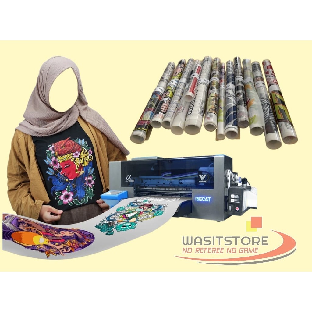 Jual JASA CETAK DTF / CUSTOM SABLON DTF LARGE 28CM X 100CM MURAH DAN ... Jual JASA CETAK DTF / CUSTOM SABLON DTF LARGE 28CM X 100CM MURAH DAN ...