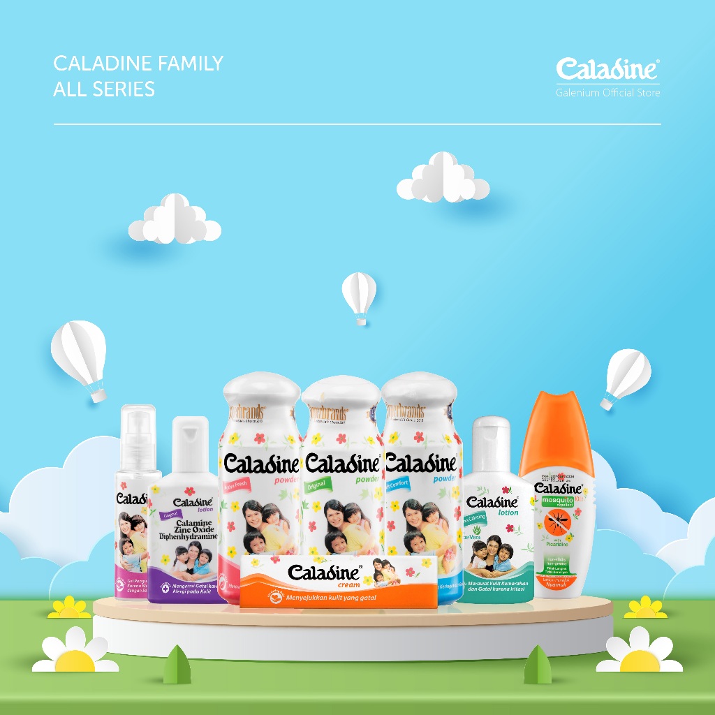 Jual Caladine Powder - Original, Active Fresh, Soft Comfort 60gr, 100gr ...