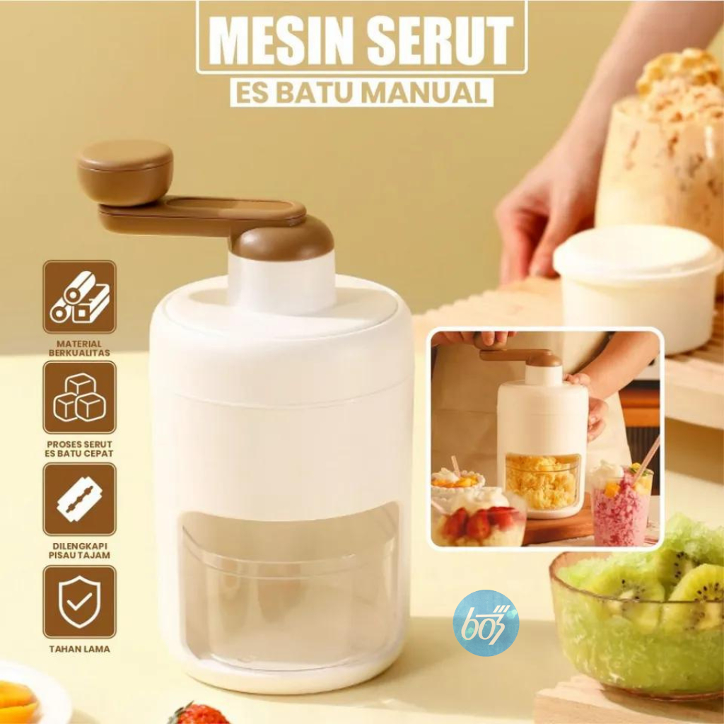 Jual Alat Serut Es Manual / Ice Crusher Snow/ Mesin Serutan Es Batu ...