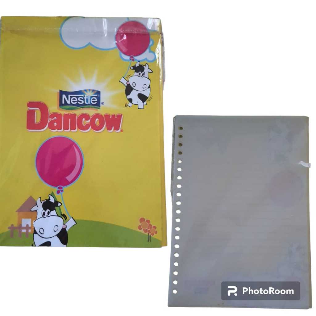 Jual Kertas File A5 Warna Kuning Gambar Sapi Balon | Shopee Indonesia
