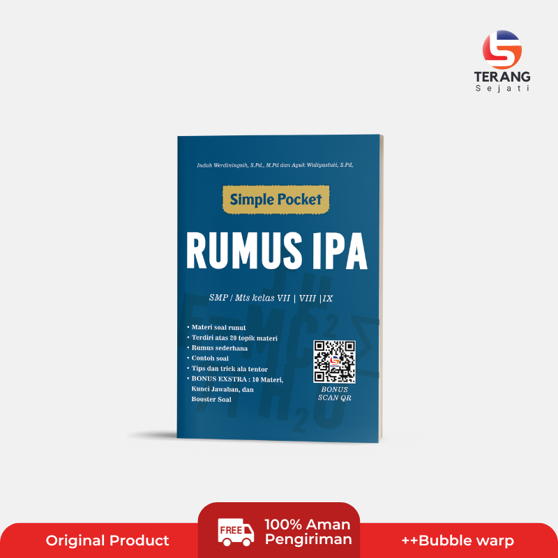 Jual Terang Sejati - Buku Rumus IPA SMP - Simple Pocket Rumus IPA SMP ...