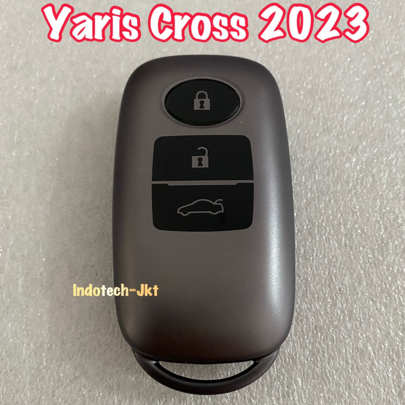 Jual Case Cover Sarung Kunci Remote Smart Key Mobil Toyota Yaris Cross ...