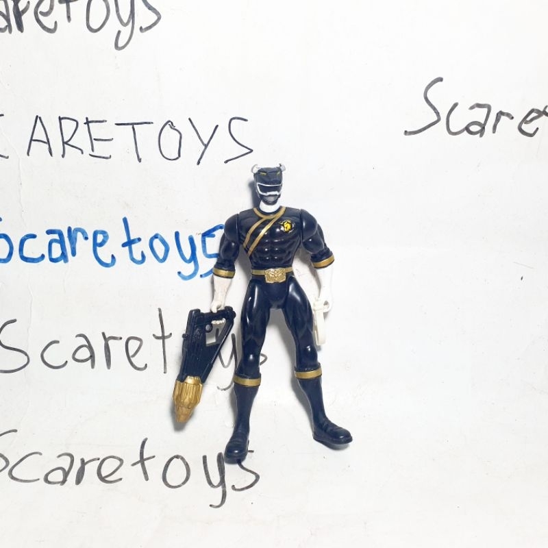 Jual Power Rangers wild force black ranger hitam gaoranger gao bison ...
