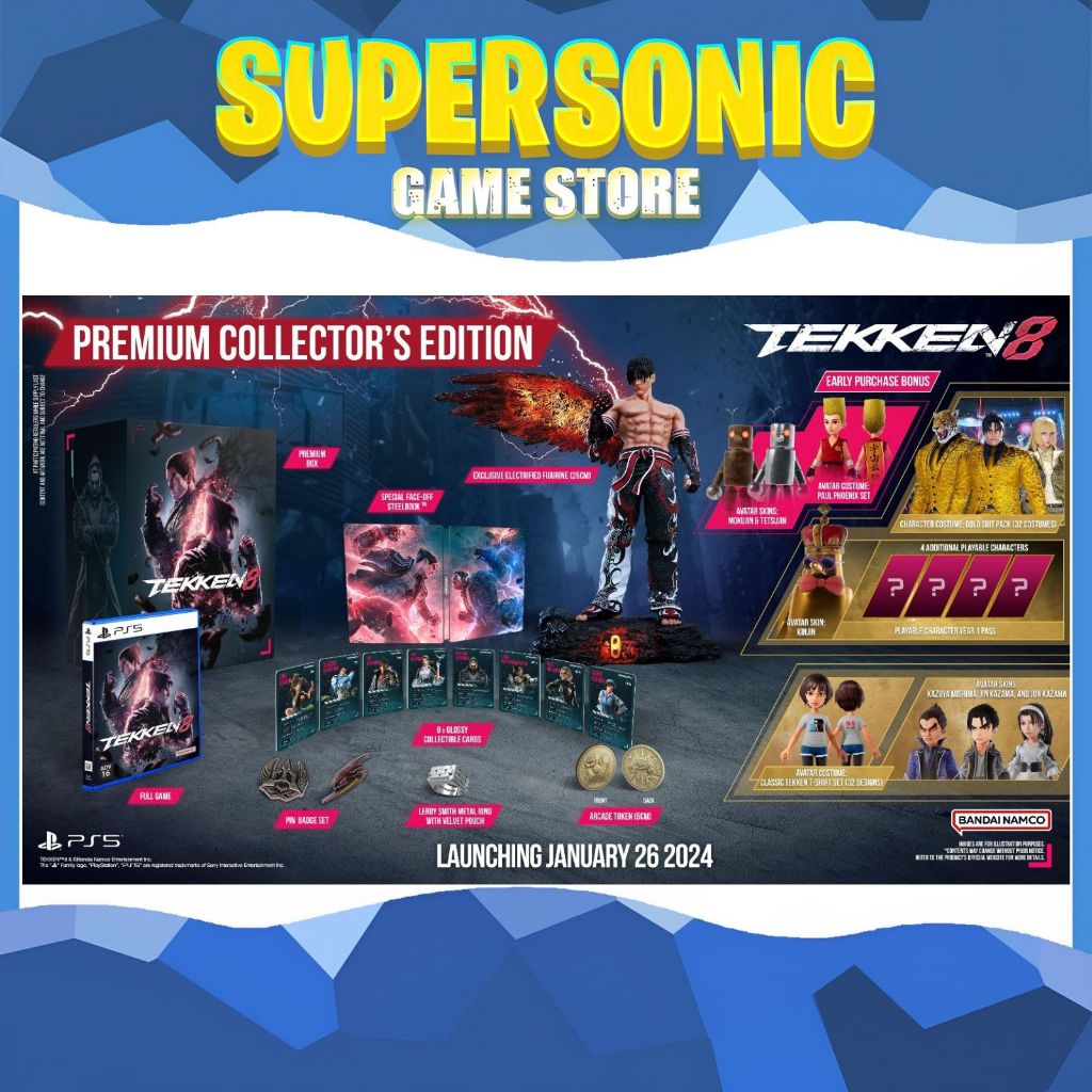 Jual PS5 Tekken 8 Premium Collector Edition | Shopee Indonesia