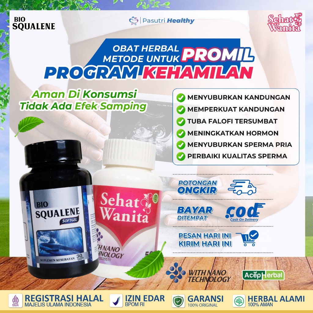 Jual Obat Herbal Promil Suami Istri Menyuburkan Kandungan Penyubur Sperma Kesuburan Pria Bio ...