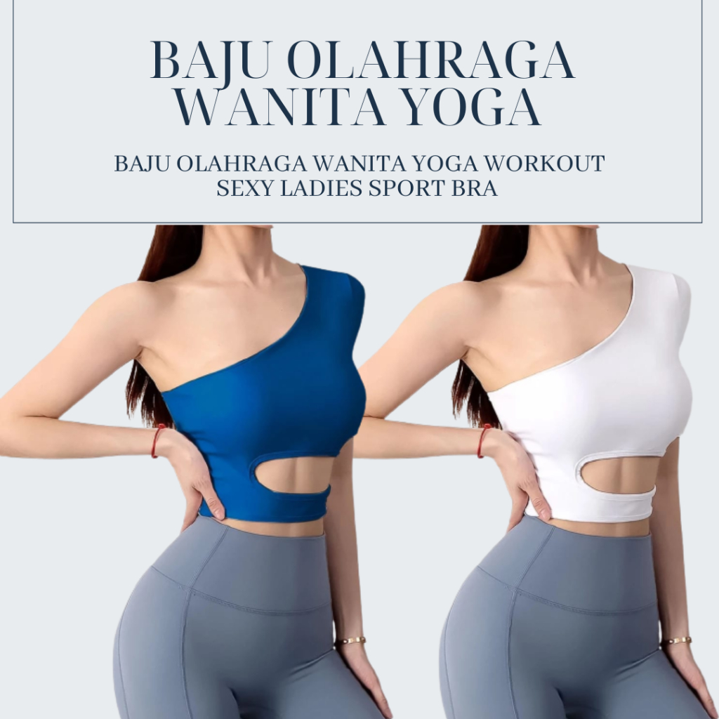 Jual Oppa Style Shop Sport Wear Baju Olahraga Wanita Yoga Workout Sexy Running Solid Fitness Gym ...