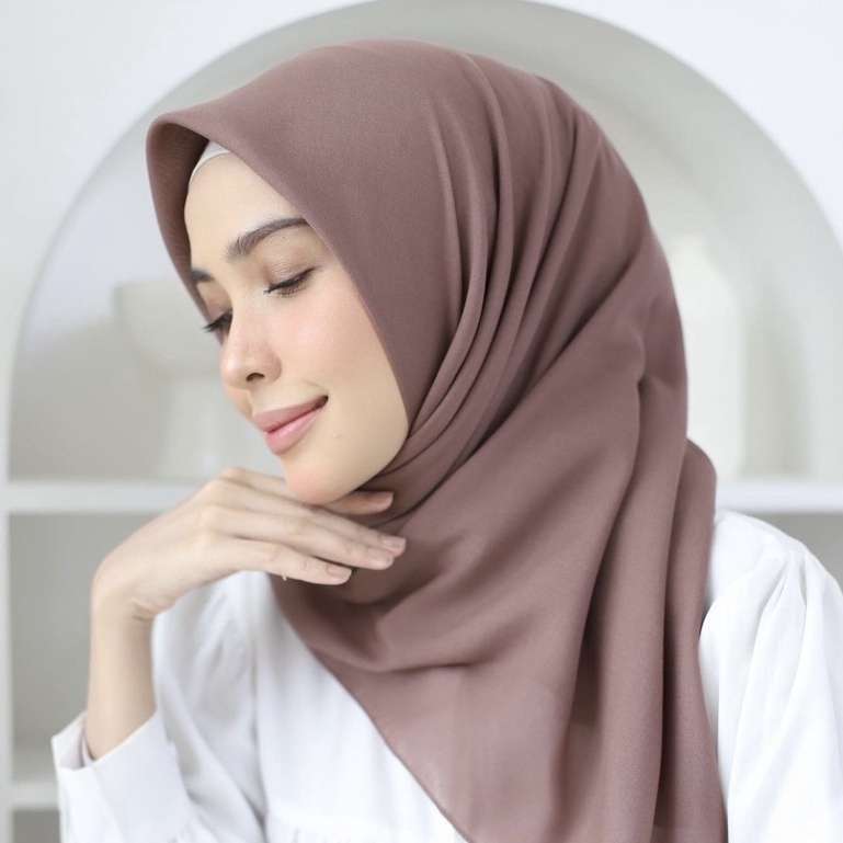 Jual [ COD ] Bella Square 50 Warna Hijab Segiempat Premium Anti Letoy | Shopee Indonesia