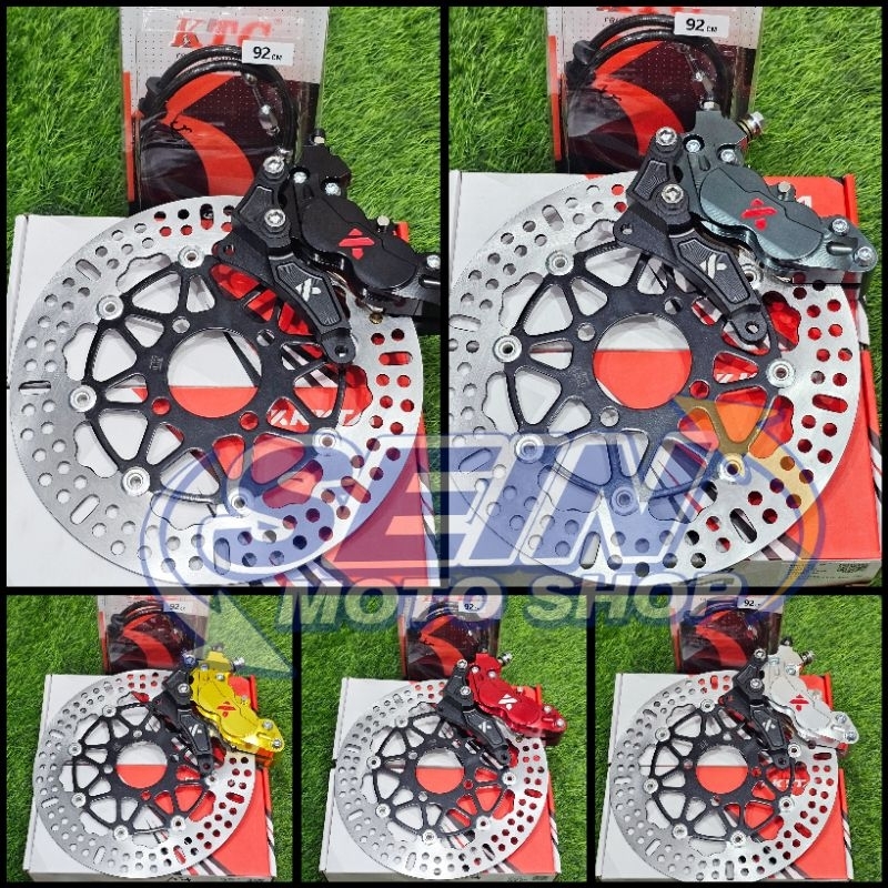 Jual Paket Kaliper 4p Disc 260 Beat Vario Scopy Paket Murah pengereman ...