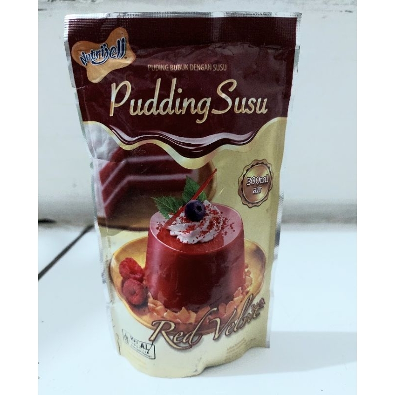 Jual Nutrijell Pudding Susu Red Velvet 110gr | Shopee Indonesia
