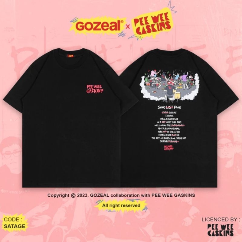 Jual Pee Wee Gaskins x Gozeal - Stage | Shopee Indonesia