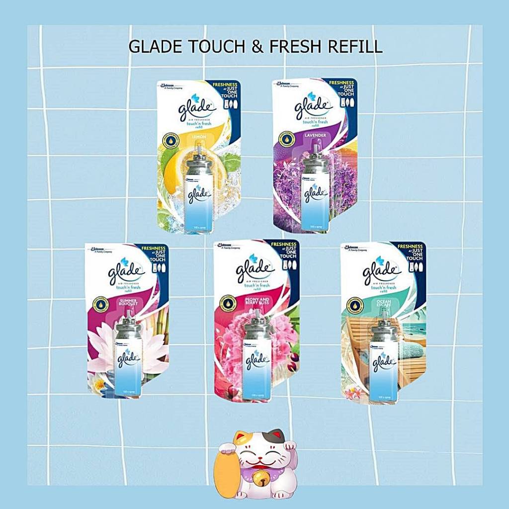 Jual Glade Touch n Fresh Refill 9gr / Pengharum Ruangan | Shopee Indonesia