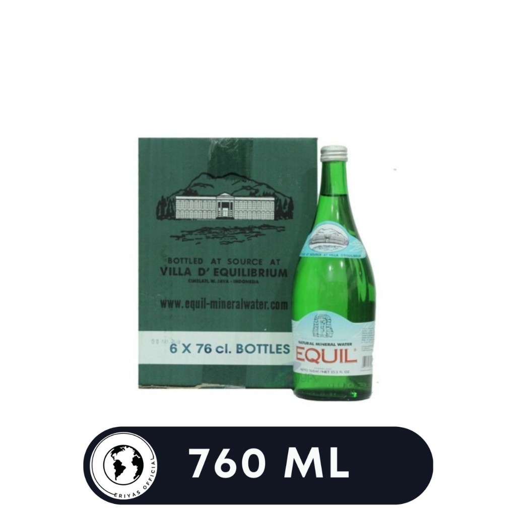 Jual Equil Sparkling Water 760 Ml 1 Karton 6 Pcs | Shopee Indonesia