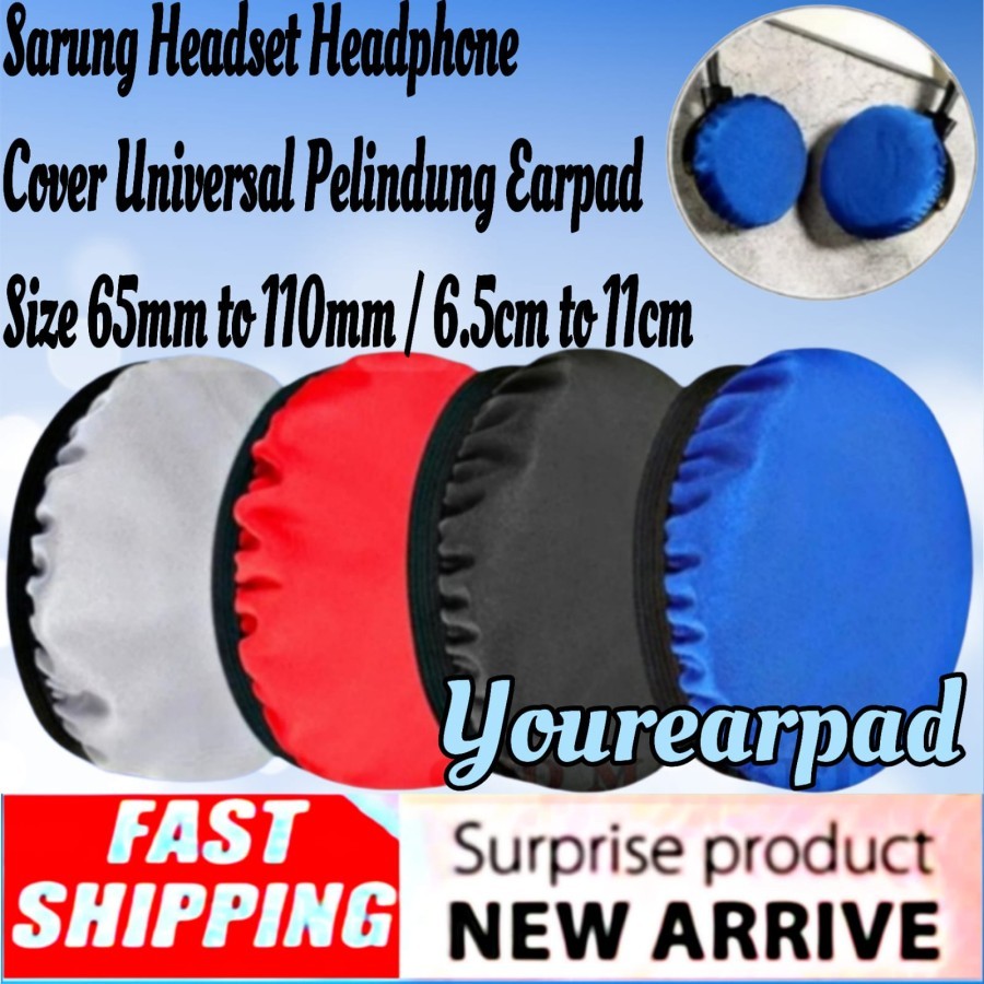 Jual Cover Earpad Universal Headphones / Sarung Pelindung Headset ...