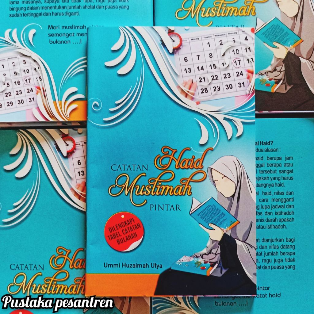 Jual Buku Haid Catatan Haid Muslimah Pintar Dilengkapi Tabel Catatan ...