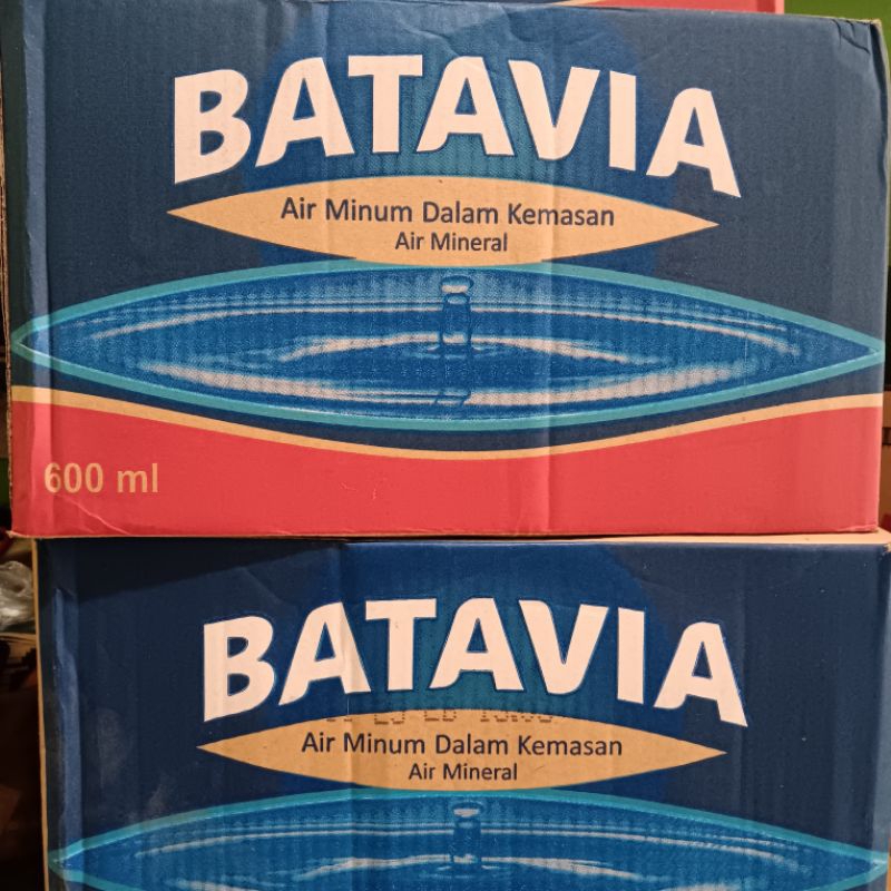 Jual Batavia Air Minum Dalam Kemasan 600 ml | Shopee Indonesia