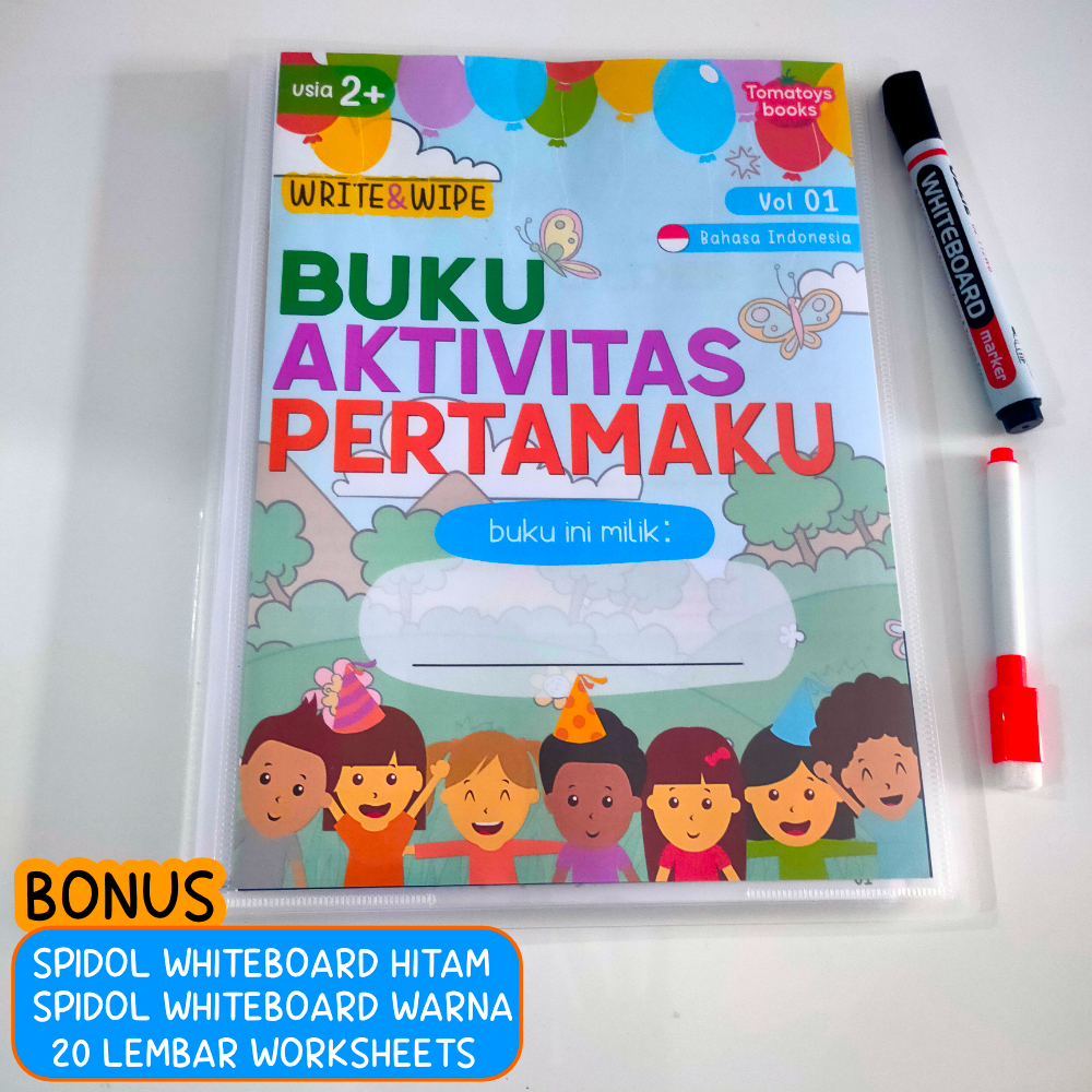 Jual Tomatoys Books - Buku Activity Worksheet - Lembar Kerja Aktivitas ...