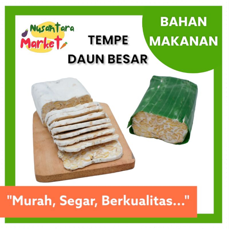 Jual TEMPE - LAUK PAUK / UKURAN BESAR | NUSANTARA MARKET | SURABAYA ...