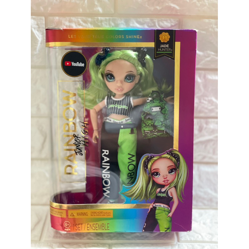 Jual rainbow high jade hunter original new (box defect) | Shopee Indonesia