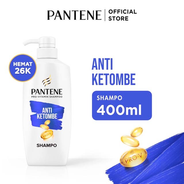 Jual Pantene Sampo Anti Ketombe Pro-V Perawatan Rambut 400ml / Pantene Shampoo | Shopee Indonesia