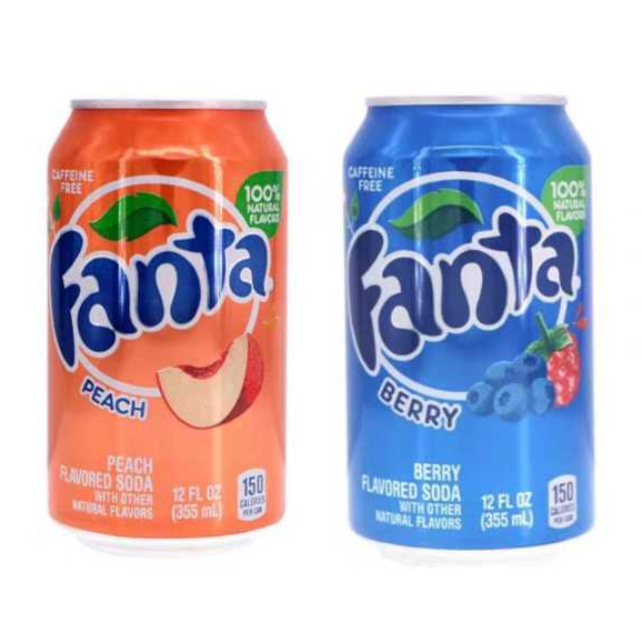 Jual [BUY 1 GET 1 KHUSUS RASA BERRY] Fanta Peach/ Fanta Berry Flavour ...