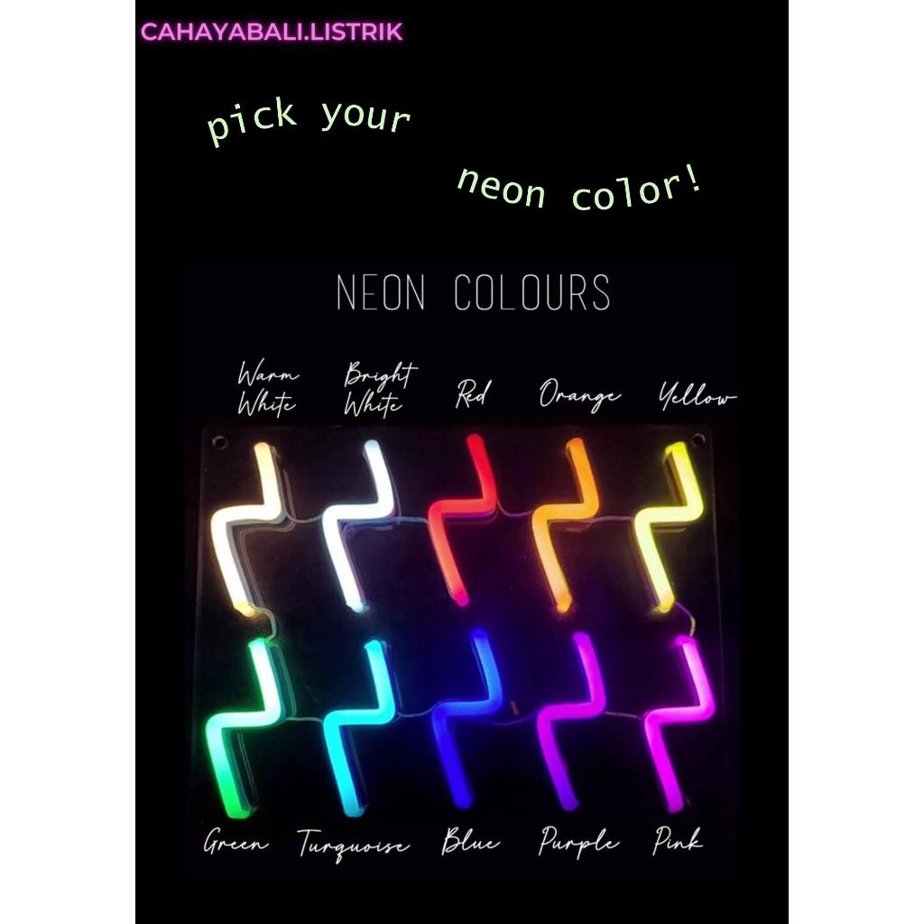 Jual Custom neon sign flex | Shopee Indonesia
