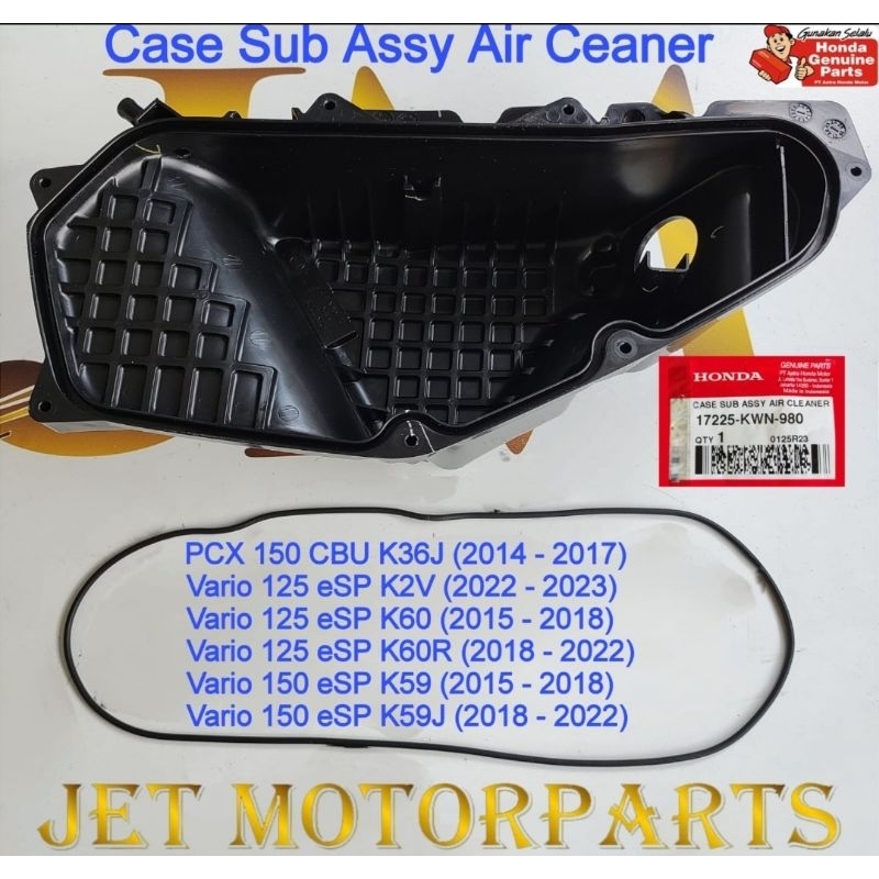 Jual 17225KWN980 Box Filter Case Sub Assy Air Ceaner New PCX 150 New ...