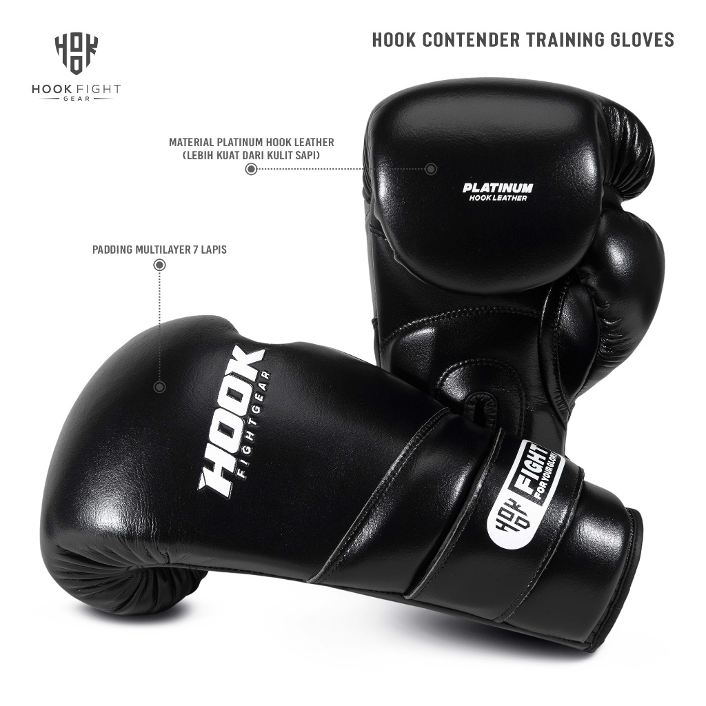 Jual Sarung Tinju Boxing Hook Gloves Muaythai Sarung Tangan Muay Thai ...