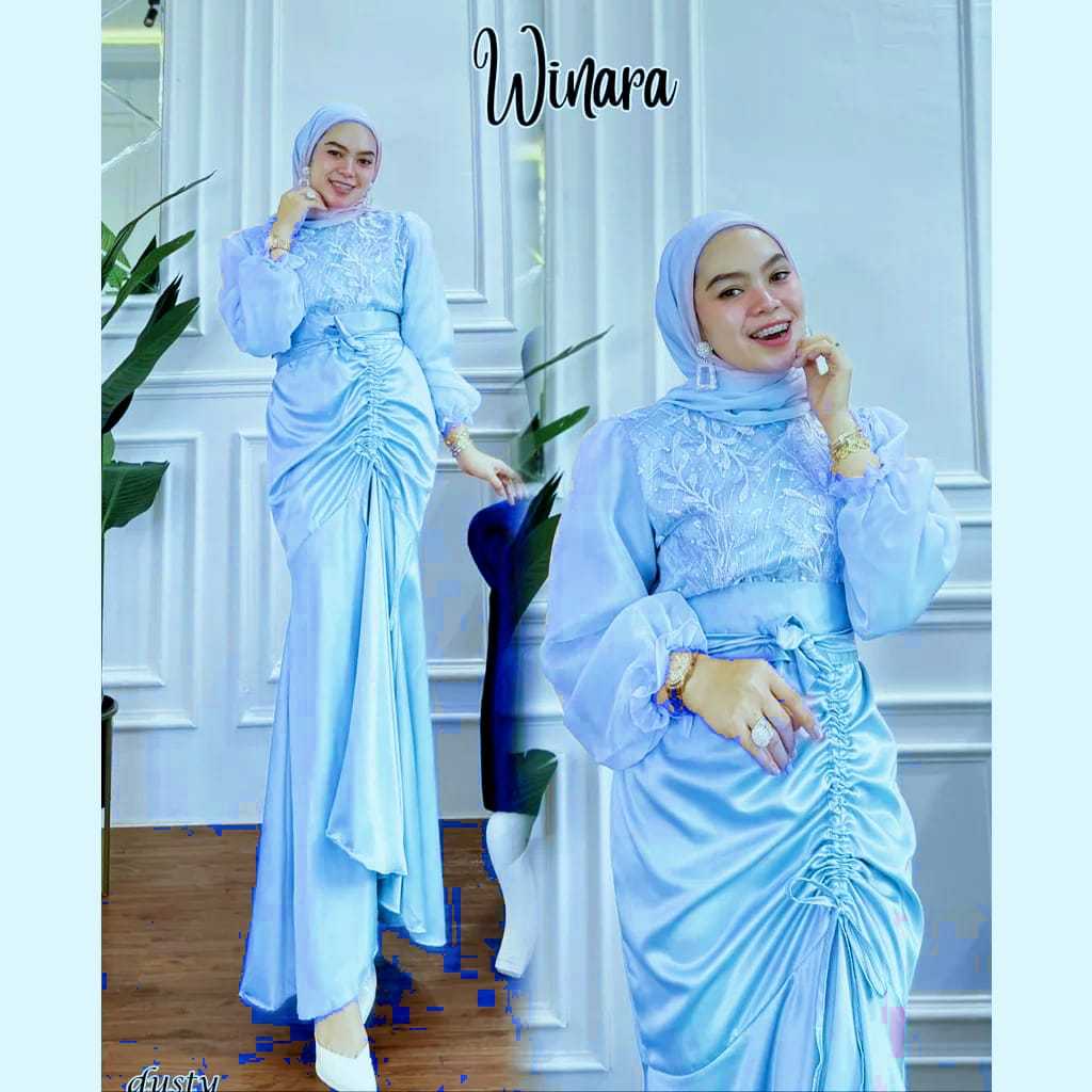 Jual GAMIS WINARA SERUT TERBARU / GAMIS KONDANGAN PESTA MUSLIM TERBARU ...