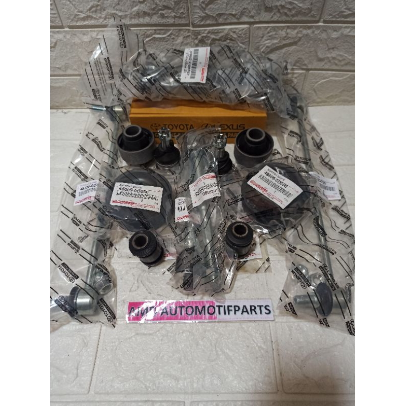 Jual new vios yaris vios gen 2 paket kaki-kaki lengkap tie rod end rack ...