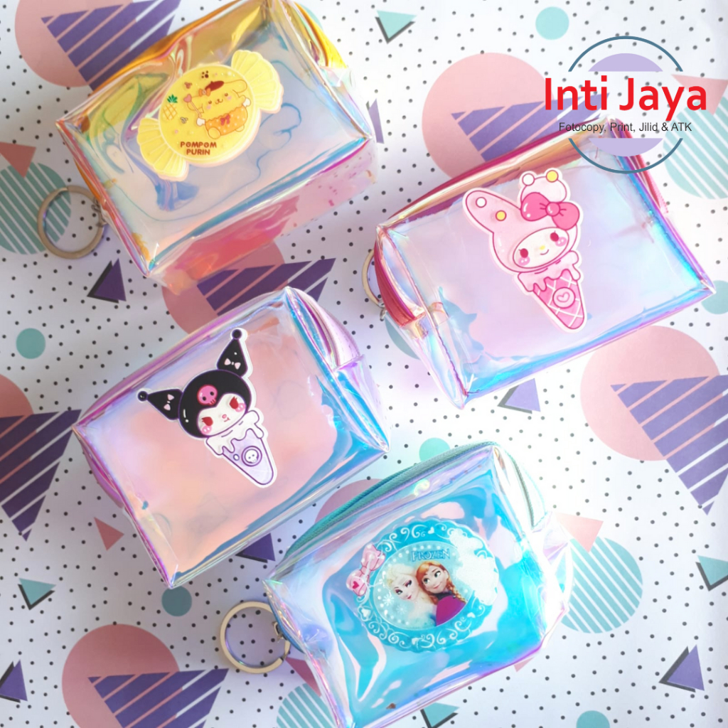 Jual Dompet Kecil/ Dompet Koin Hologram Kuromi/ Pompurin/ Frozen ... Jual Dompet Kecil/ Dompet Koin Hologram Kuromi/ Pompurin/ Frozen ...