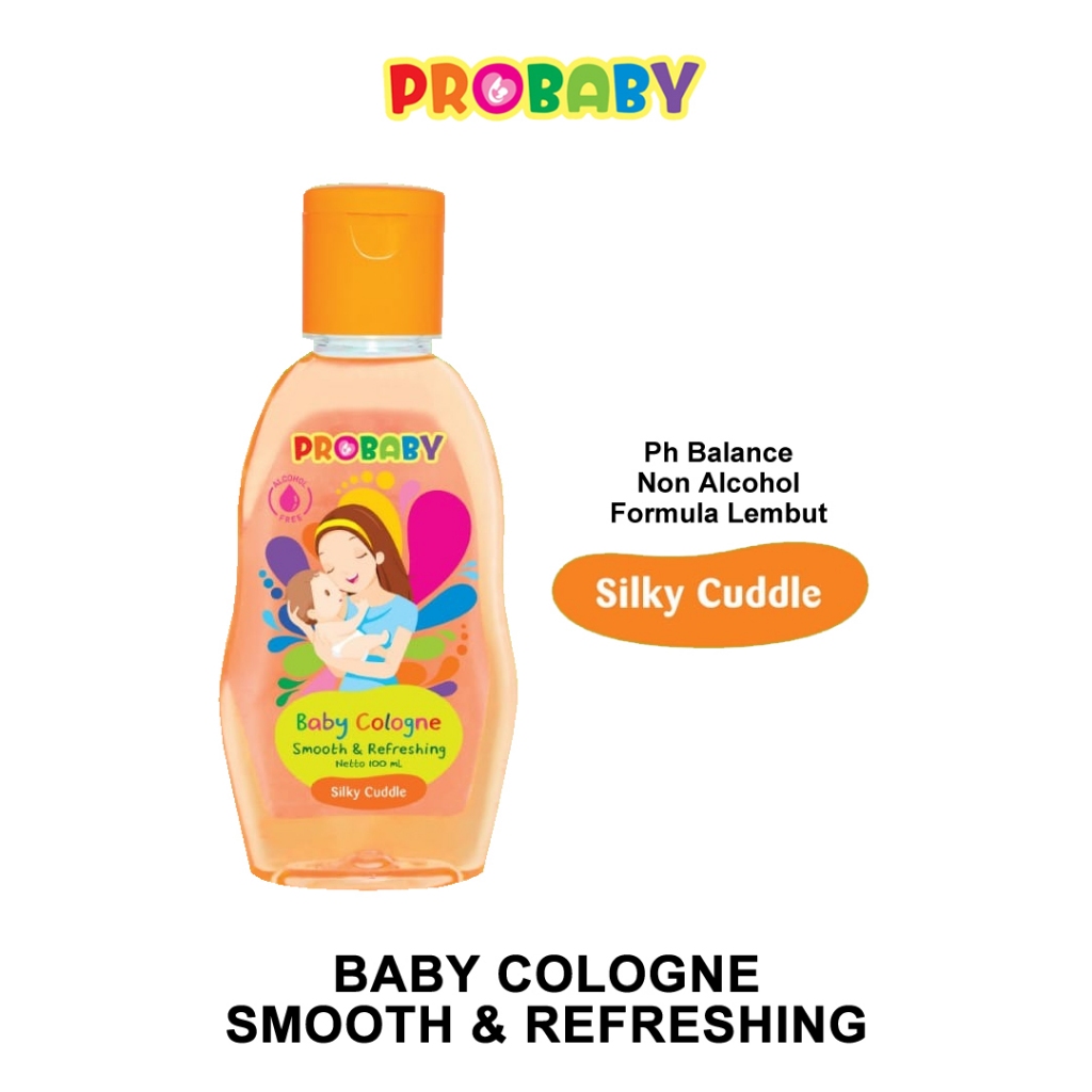 Jual Probaby Baby Cologne Silky Cuddle Gentle Refreshing Original ...