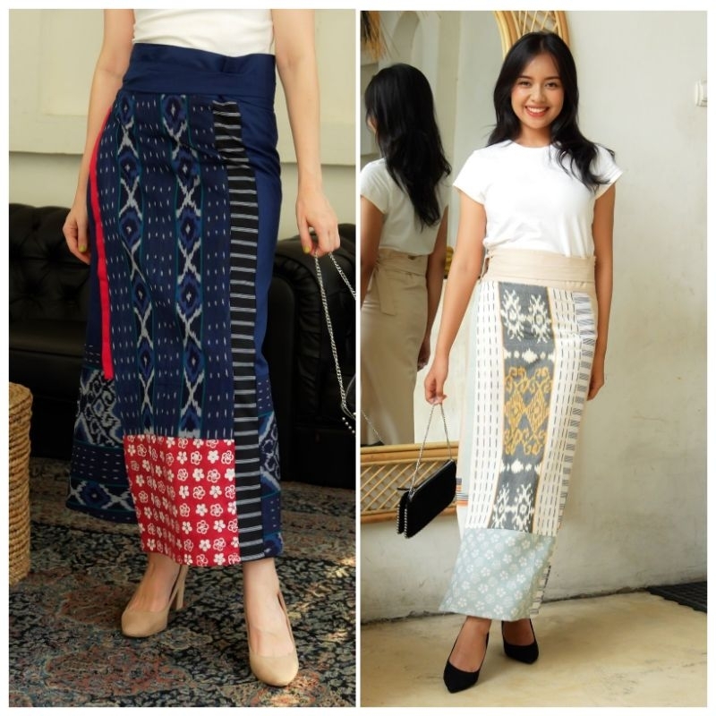 Jual Rok Lipat Bawahan Tenun Wanita | Shopee Indonesia