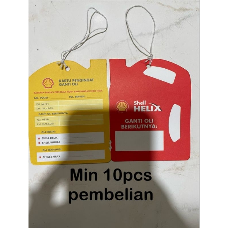 Jual kartu ganti oli shell | Shopee Indonesia