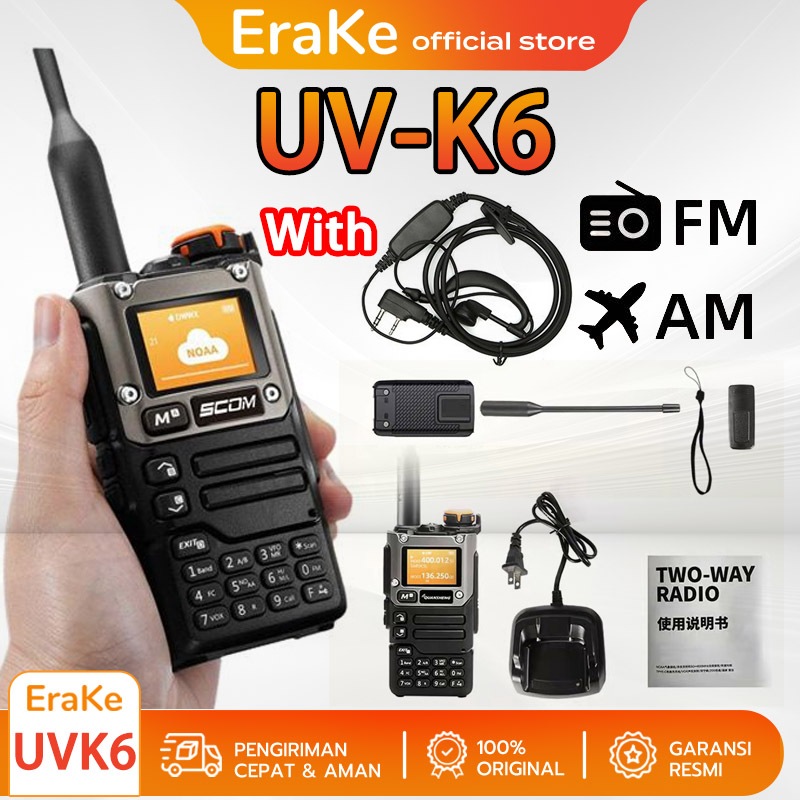 Jual Walkie Talkie Jarak Jauh Ht Scom FC9 Pro Multi Air Band Handy ...