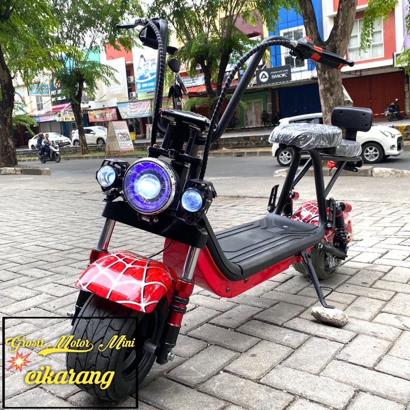 Jual MOTOR LISTRIK HARLEY MINI 800W 48V 12Ah | Shopee Indonesia