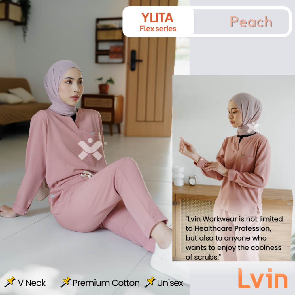 Jual [ Lvin ] FLEX V - YUTA - Baju OKA V neck Lengan Panjang / Baju ...